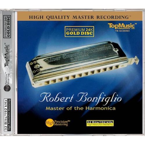 Robert Bonfiglio Master of the Harmonica 24K Gold CD